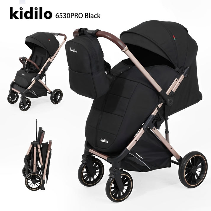 Kidilo 6530 PRO with Mom Backpack and Cover | عربية كيديلو ذراع قلاب م – Noor'sNook